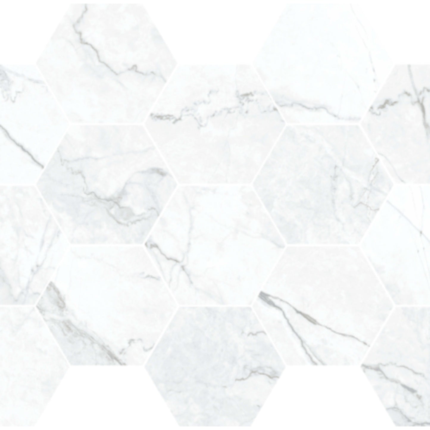 Statik in Charcoal/Natural _ Mosaic Tile – Royal Flooring