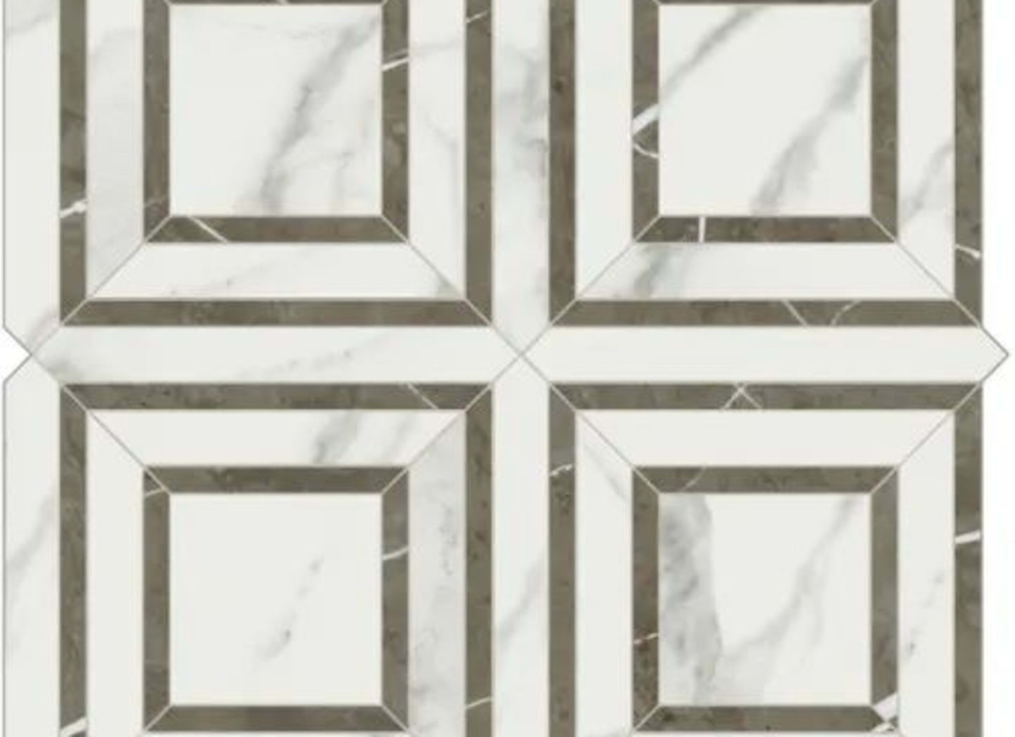 Mayfair in Statuario Piazza Tile – Royal Flooring