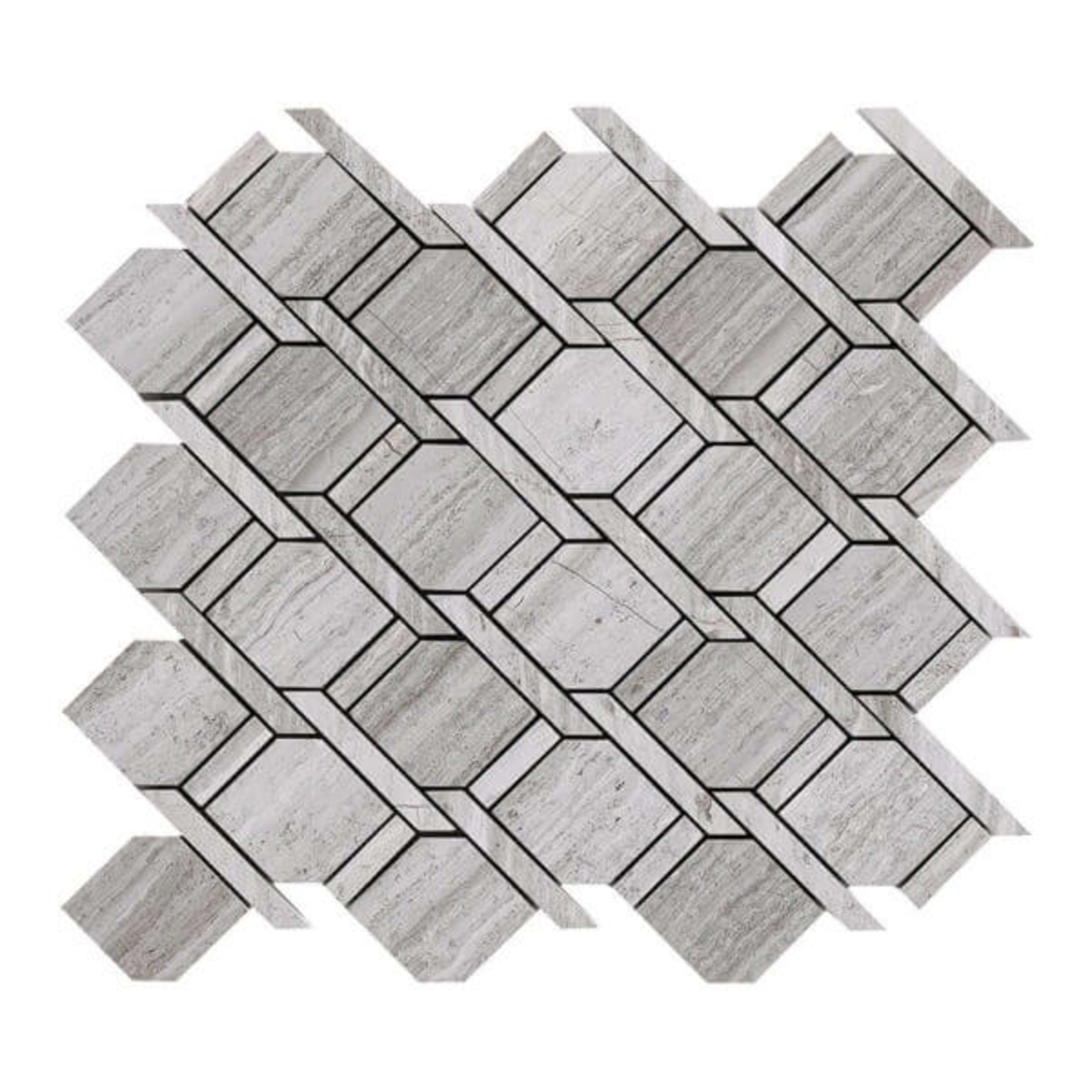 Stone & Marble in Wooden White/Natural _ Rope Tile – Royal Flooring