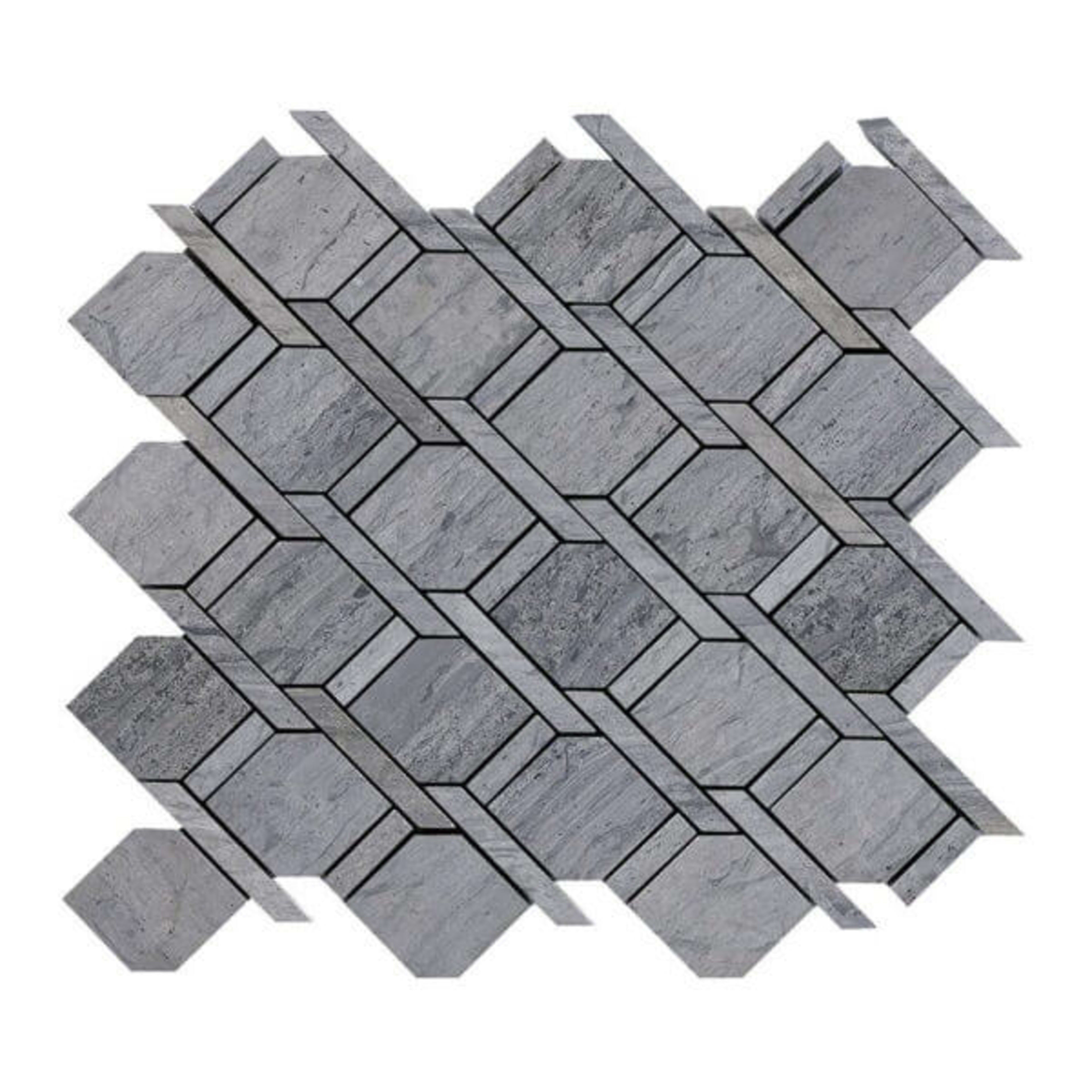 Stone & Marble in Wooden Silver/Natural _ Rope Tile – Royal Flooring