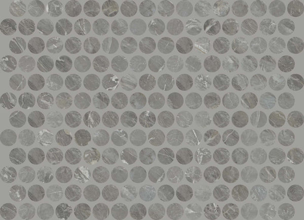 Famed in Glamour Penny Rounds Tile – Royal Flooring