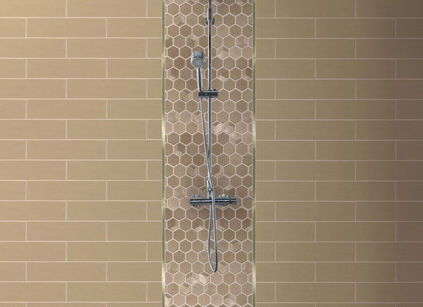 Monet Magic in Champagne Field Glass Tile – Royal Flooring